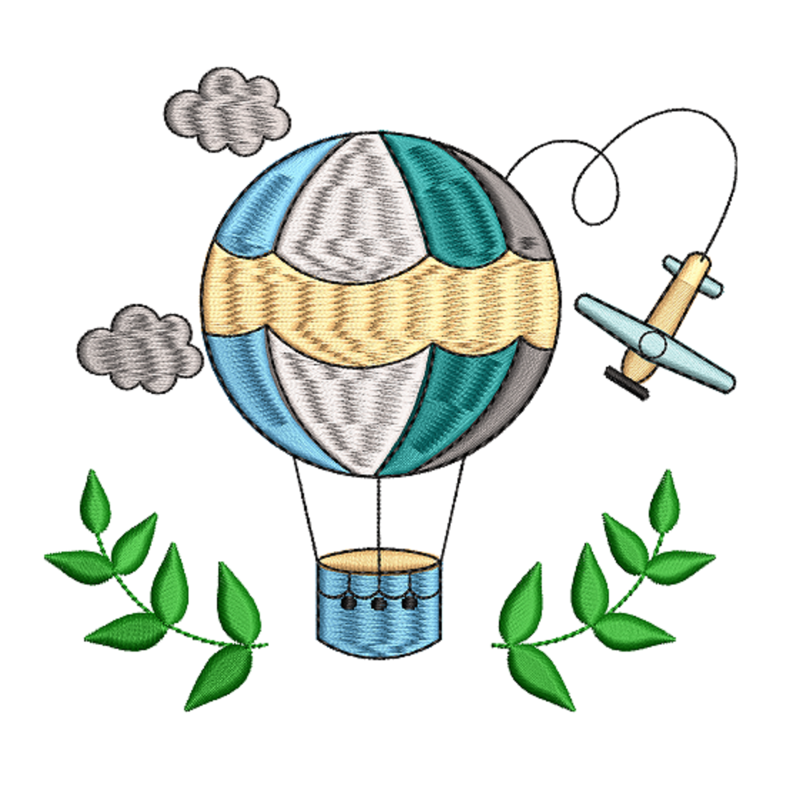 Balon nakış tasarımı 13f