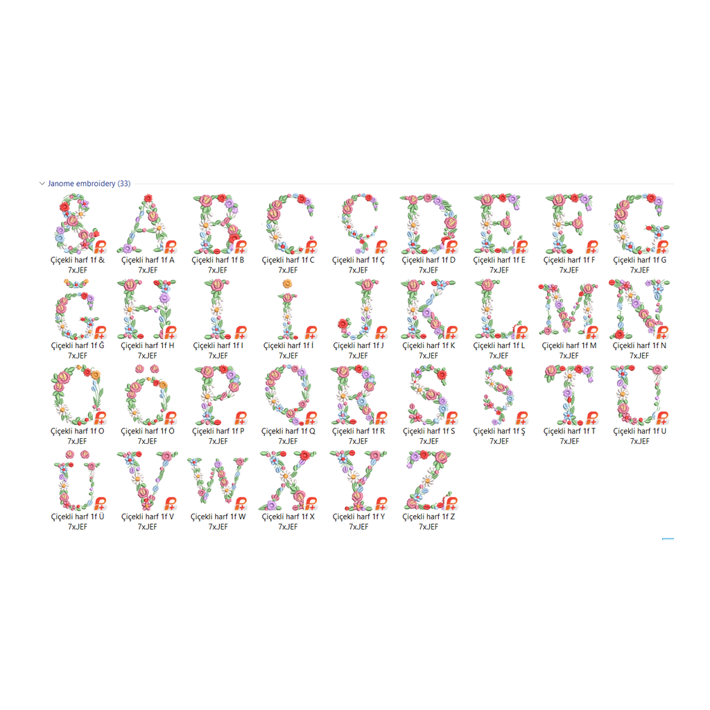 Most Trendy Lettering Font and Alphabet Embroidery Designs – Floral ...